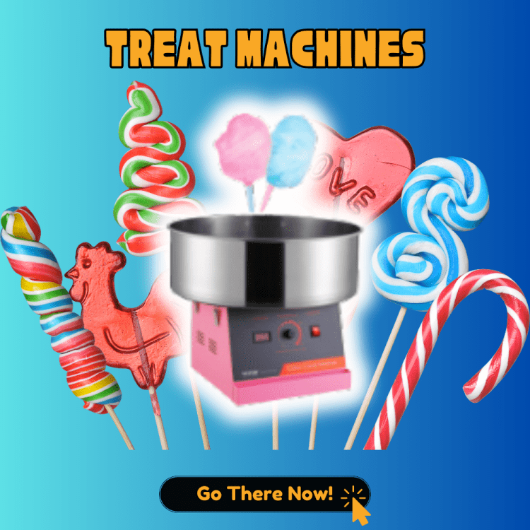 Treat Machine Rentals - Delight Guests with Jumping Js!